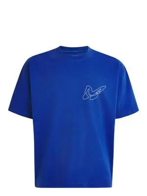 PICANTE Organic Cotton Butterfly T-shirt - Blue
