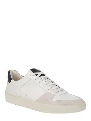 Vince Peyton Lace Up Sneakers Chalk White