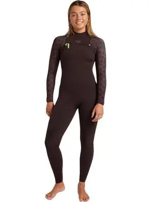 Roxy 3/2mm Elite Chest Zip Fullsuit Coconut Shell
