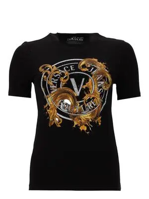 Versace Printed T-shirt - Black