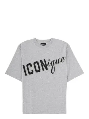 Dsquared2 T-shirt Con Stampa - Grey