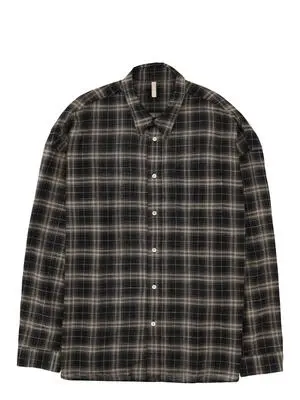 SUNFLOWER Camicia A Quadri - Black