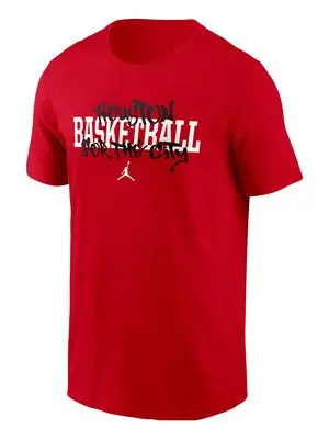 Nike Houston Cougars Ncaa Cotton T-shirt - Red