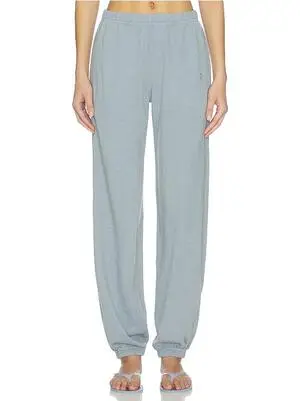 Eterne Lightweight French Terry Boyfriend Pocket Sweatpant - Slate