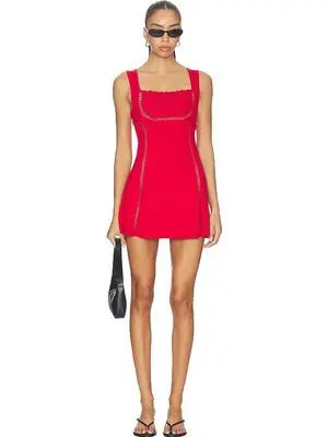 Frankies Bikinis Ellie Cloud Knit Mini Dress - Heartstrings