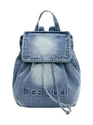 Desigual Mini Denim Backpack - Light Blue