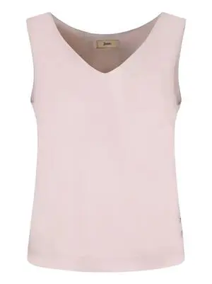 Herno V-neck Sleeveless Blouse - Pink