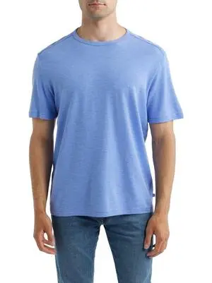 Tommy Bahama Sand Wave Slub Cotton Blend T-shirt - Grape Pools