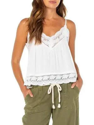Roxy Shadow Side Tank Cloud Dancer