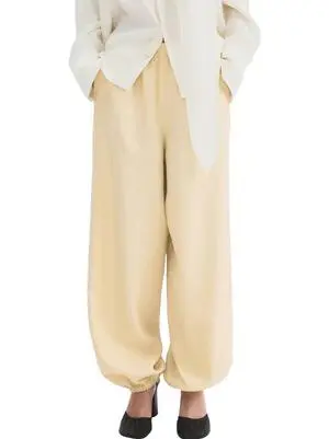 Mango Balloon Sweatpants - Ecru