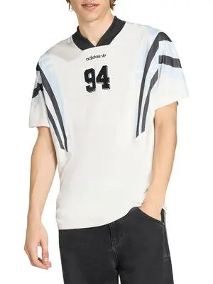 Adidas Santiago Aop Infill Jersey - Cloud White