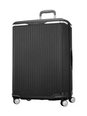 SAMSONITE Silhouette 18 Checked Spinner Luggage - Black