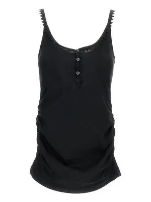 Jacquemus Le Debardeur Clavela Sleeveless Top Nero