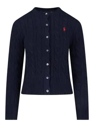 Play Comme Des Garcon Comme Des Garcons Play Cardigan Blue