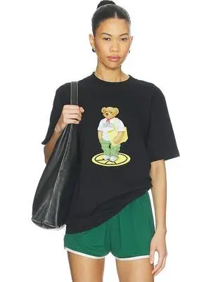 MARKET Stand For Peace Bear T-shirt - Black