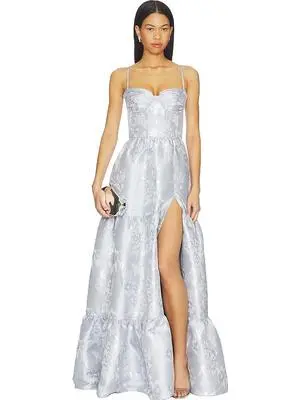 V. CHAPMAN Lucetta Dress Blue