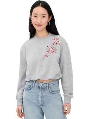 Cinq À Sept Twilight Spark Davini Pullover - Heather Grey