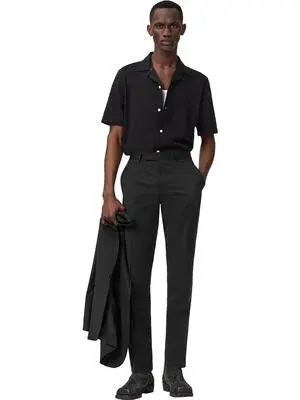 ALLSAINTS Clyston Slim Fit Trousers - Black