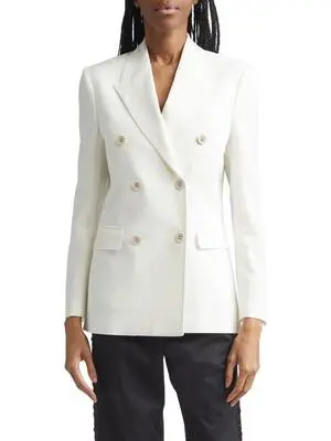 GOLDEN GOOSE Journey Double Breasted Blazer - Arctic Wolf