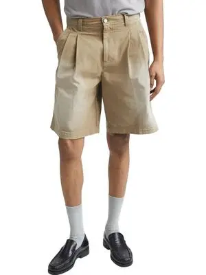 ERL Gender Inclusive Chino Shorts Beige