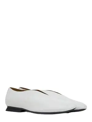 Camper Casi Myra Leather Ballerina Grey