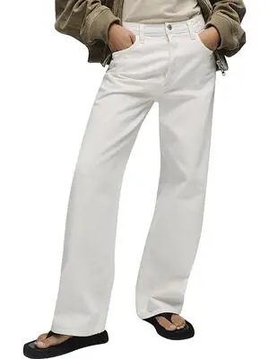 AGOLDE 90's Mid-Rise Jeans Bone