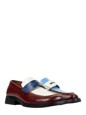 Camper Leather Moccasin - Multicolor