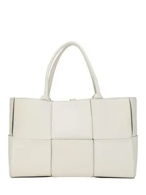 BOTTEGA VENETA Calfskin Maxi Intrecciato Arco Tote