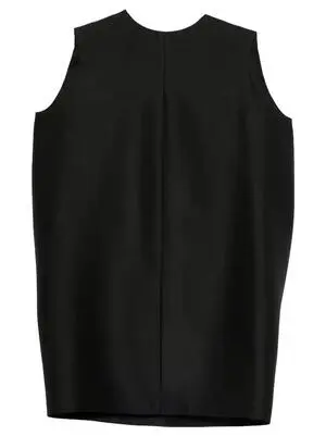 Balenciaga Sleeveless Mini Dress - Black