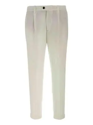DEVORE INCIPIT Pleated Cuff Trousers - Neutrals