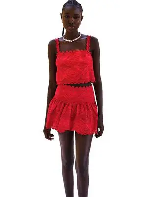 Saylor Mariposa Set - Red