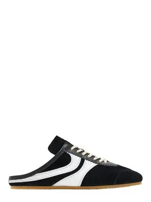 Dries Van Noten Leather Mule - Black