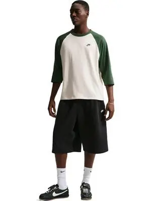 Nike Sportswear Club Oversize French Terry Shorts - Black