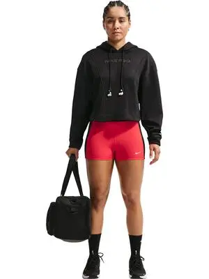 Nike Pro Sculpt Dri-fit High-waisted 5" Biker Shorts - Red
