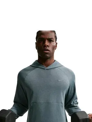 Nike Dri-fit Uv Protection Pullover Performance Hoodie - Grey