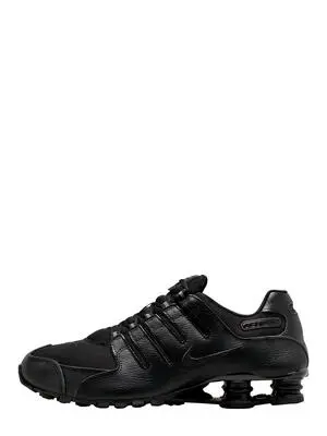 Nike Shox Nz Athletic Shoes - Black