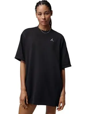 JORDAN Brooklyn Fleece T-shirt Dress - Black