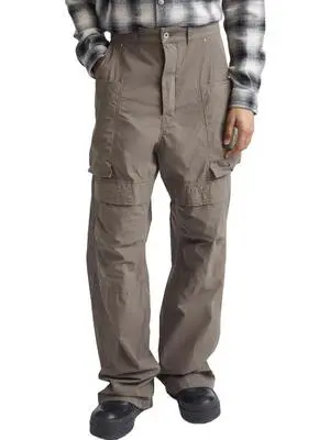 Rick Owens DRKSHDW Stefan Cotton Cargo Pants Dust