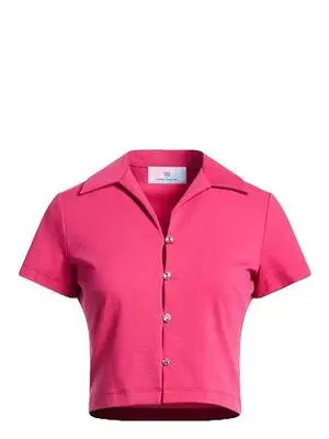 CHIARA FERRAGNI Shirt In Cotton Blend - Fuchsia