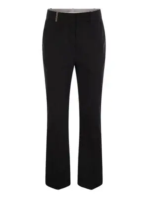Peserico Tailored Trousers - Black