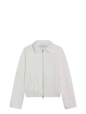 Max Mara Zip Sweatshirt - White