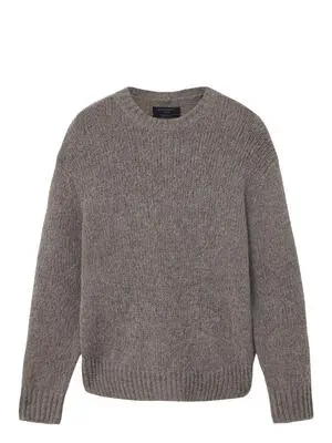 ALLSAINTS Wool-alpaca Blend Saku Sweater - Grey