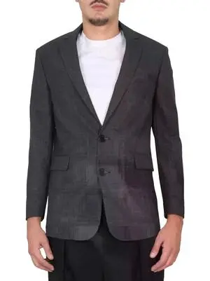 Aspesi Single-breasted Jacket - Grey