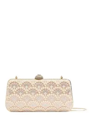 Valentino Garavani Minaudiere Embellished Chain Strap Wallet - Multi