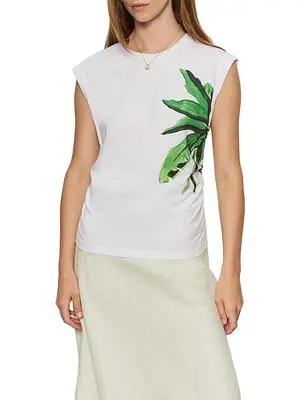 Sanctuary Artist Muscle Tank Top - Palmetta