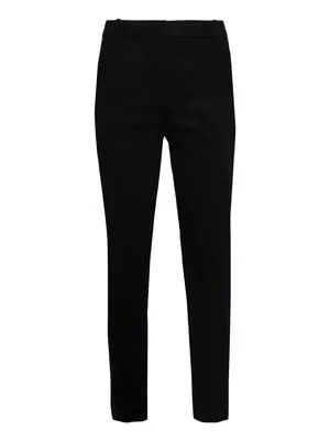 Pinko Bello Mid-Waist Cigarette Trousers Black