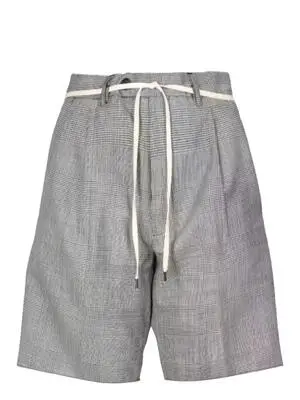 ASPESI Checked Bermuda Shorts
