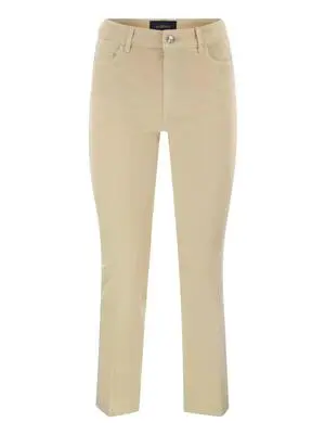 Sportmax Enna Flared Trousers Neutrals