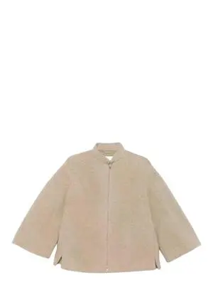 JIL SANDER Zip-up Jacket - Neutrals