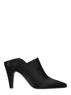 Alaïa Satin Mules 90 - Black